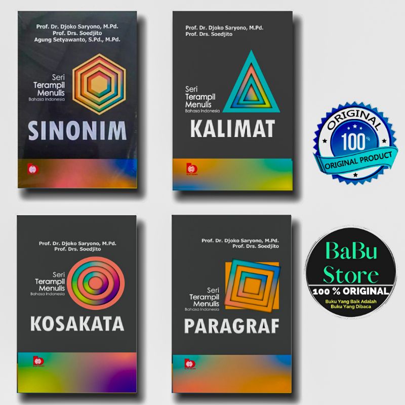 Jual Buku Seri Terampil Menulis Kreatif Bahasa Indonesia - Djoko Saryono & Soedjito - Bumi ...