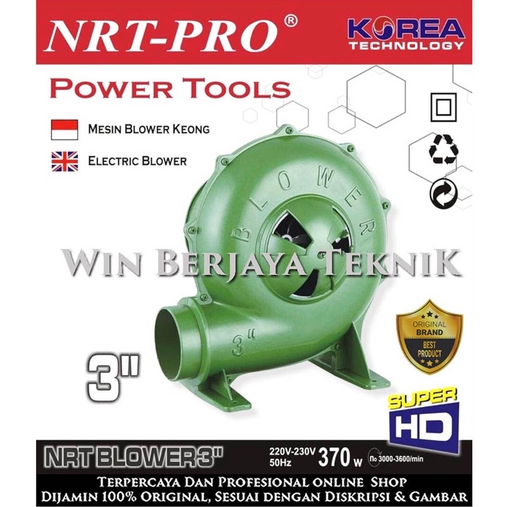 Jual NRT PRO BLOWER KEONG 3 Inch Mesin Blower Keong 3" Original NRT PRO ...