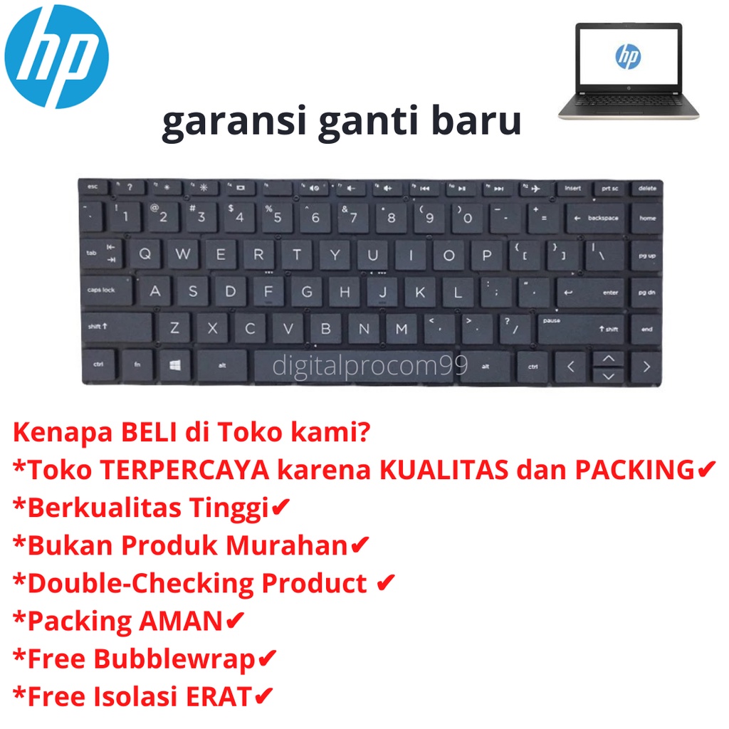 Jual Keyboard laptop hp 14s-cf1xxx backlit - new product | Shopee Indonesia