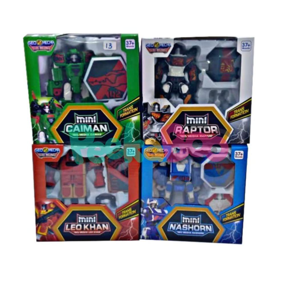 Jual Mainan Anak Robot Figur : Geo Mecha - Beast Guardian 517 (KODE 400 ...