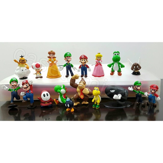 Jual Mini Figure Mario Bross / Jual Mini Figure / Hiasan Kue / Figure ...