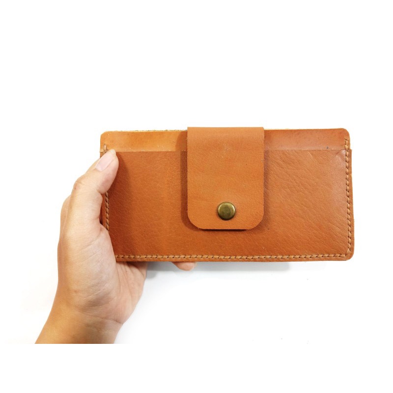 Jual Dompet hp kulit asli handmade garansi 1 tahun | Shopee Indonesia