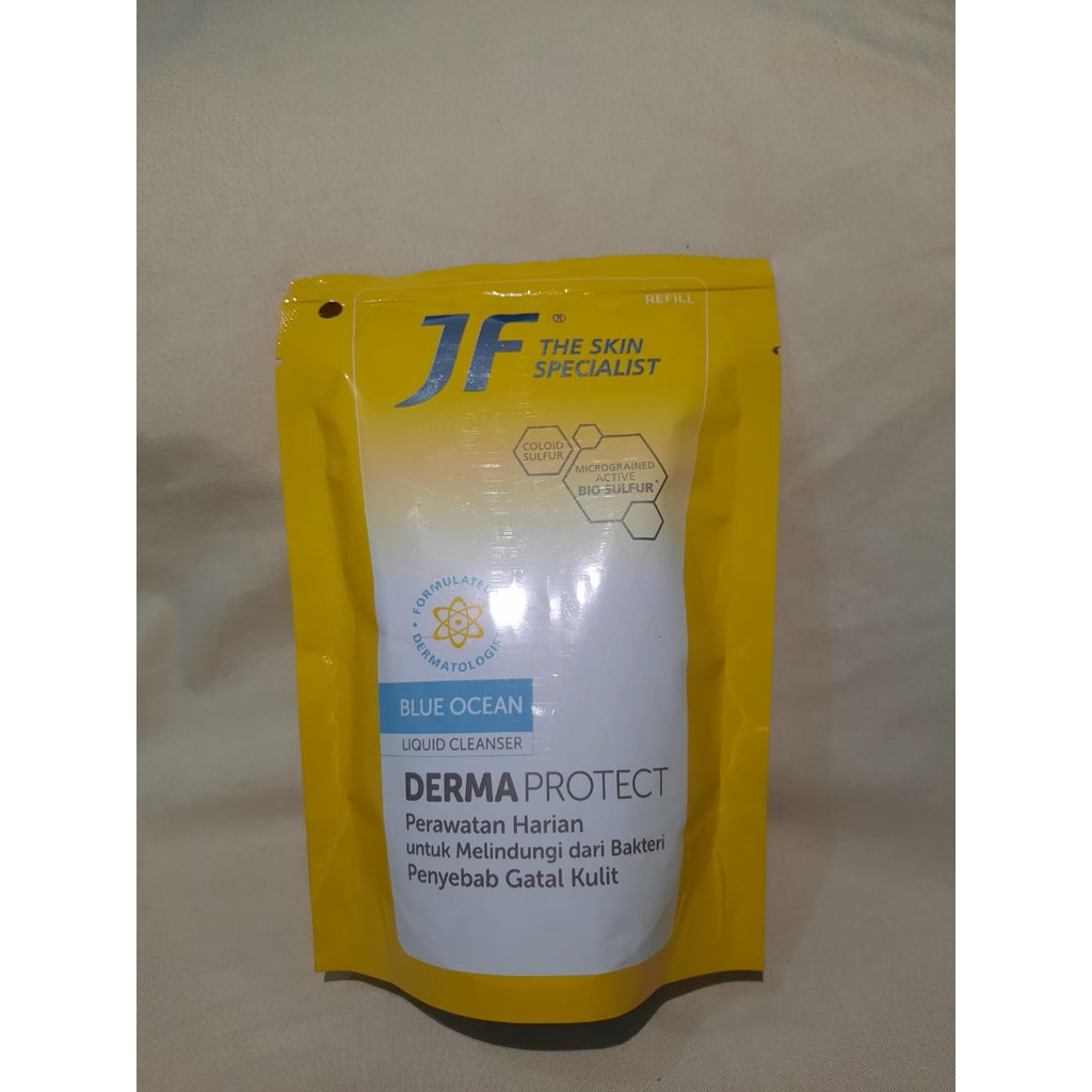Jual JF Sulfur Derma Protect Reffil - 200 ML / Sabun Cair / Blue Ocean ...