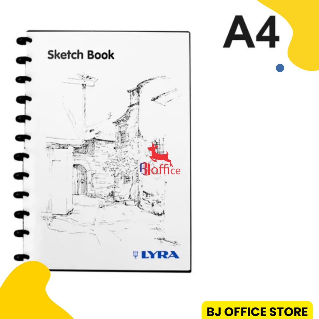 Jual Lyra Sketch Book A4 Isi 30 Lembar 210 x 297 mm | Shopee Indonesia