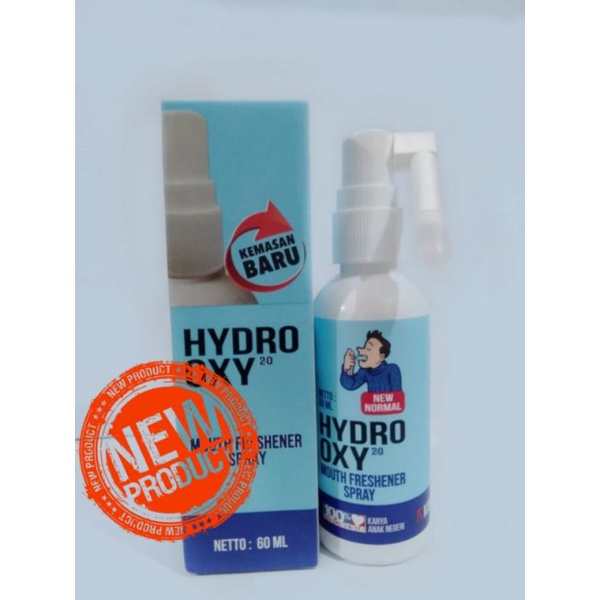Jual HYDRO OXY MOUTHSPRAY HYDROOXY OBAT SEMPROT VIRUS KANEDDY 60ML ...