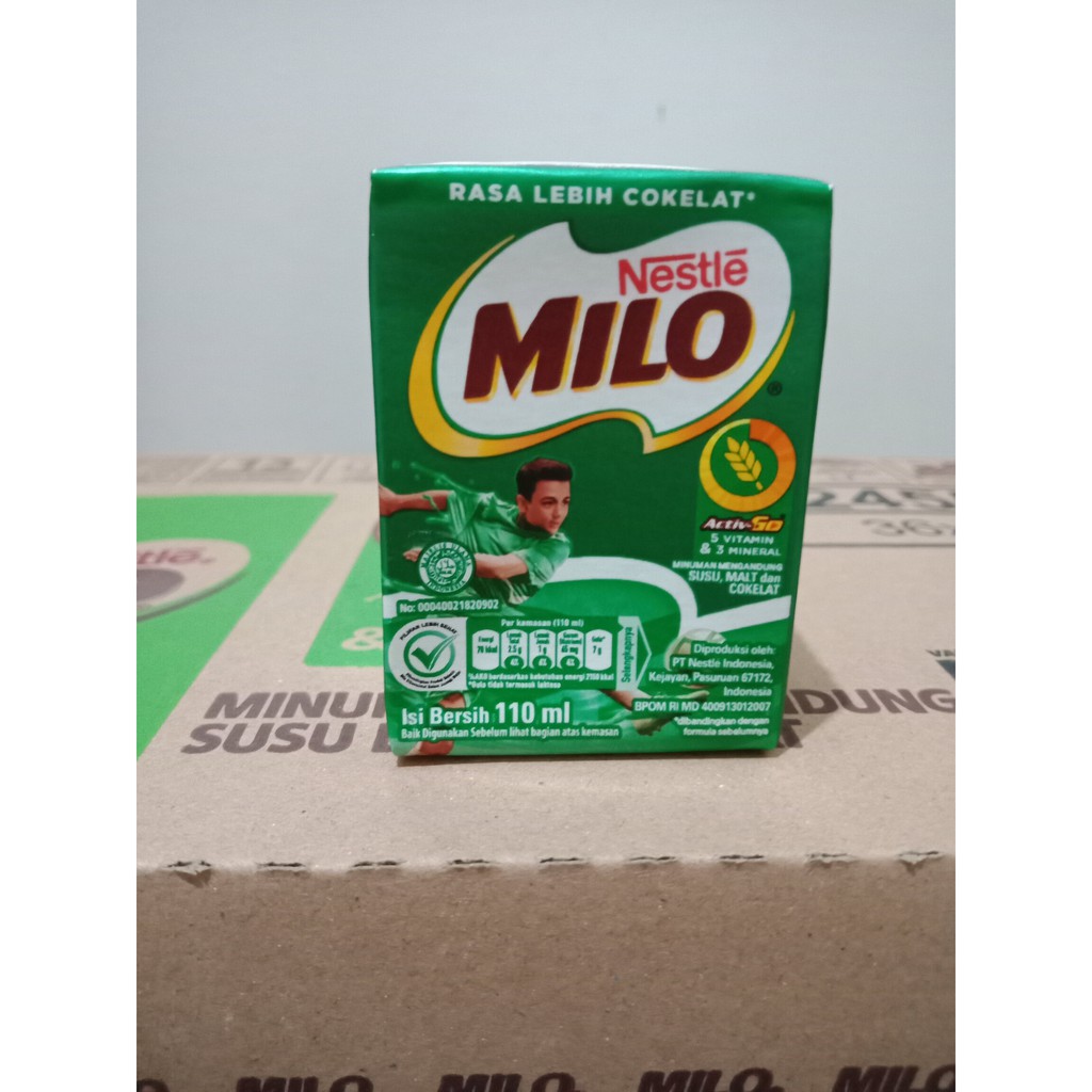 Jual Milo Activ Go UHT 110 ml | Shopee Indonesia