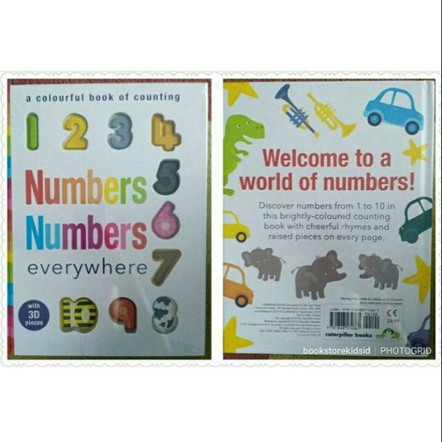 Jual Buku Anak / Buku Import / Buku Cerita Anak (Numbers Everywhere ...