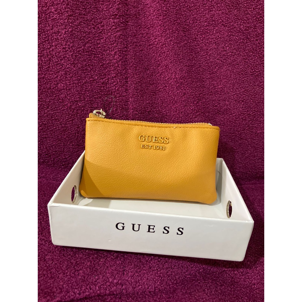 Jual Dompet Guess Wanita Original - Noelle Zip Pouch | Shopee Indonesia