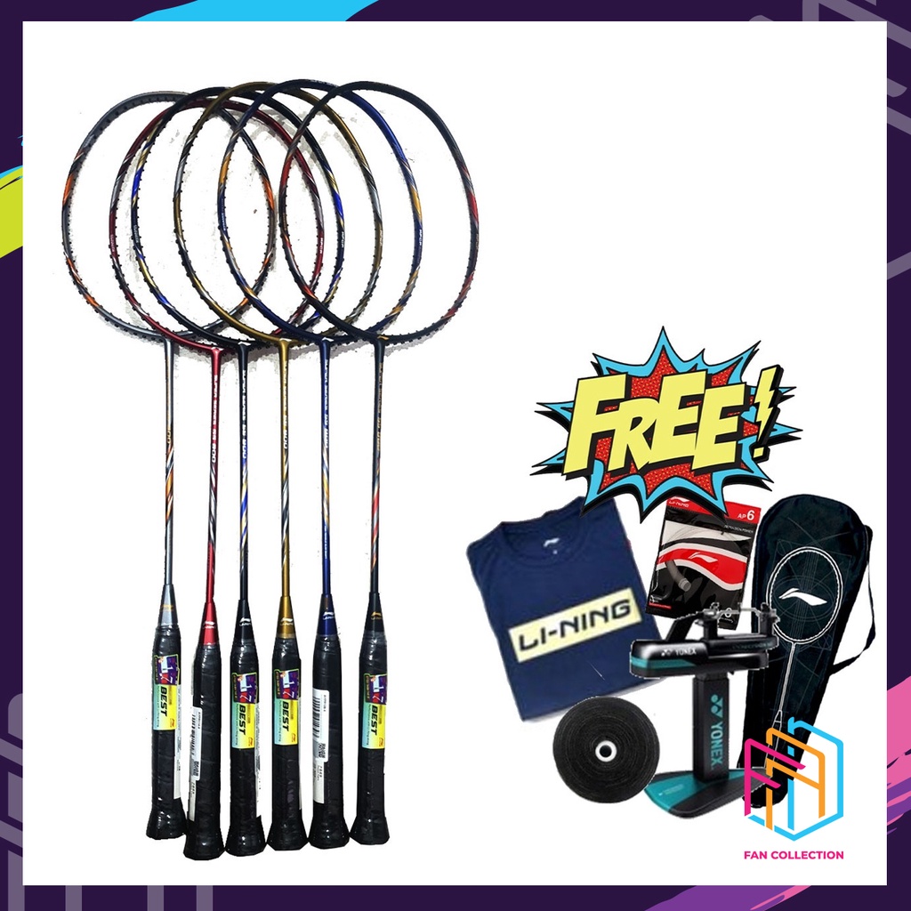 Jual LINING SUPER SERIES 900 SS900 SS 900 RAKET BADMINTON ORIGINAL ...