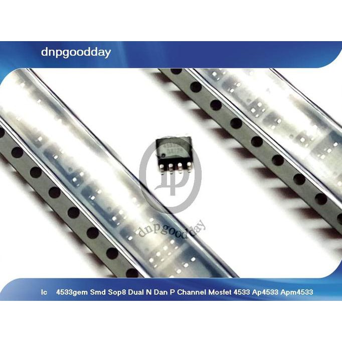 Jual Ic 4533Gem Smd Sop8 Dual N Dan P Channel Mosfet 4533 Ap4533 ...
