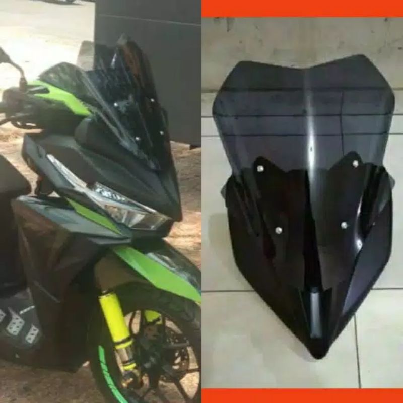 Jual Frame windshield honda vario OLD 150 125 led. kedok vario OLD 2015 ...