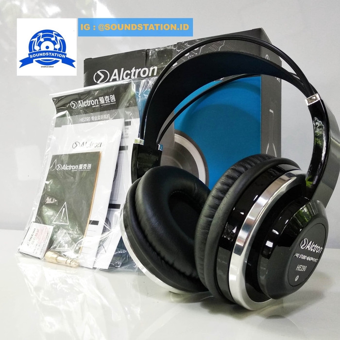 Jual Alctron HE-290 Headphone Detachable Clossed Monitoring | Shopee ...