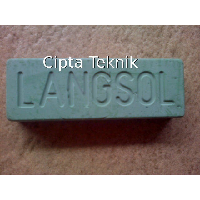 Jual Compound Langsol Hijau Batu ijo Metal polishing | Shopee Indonesia