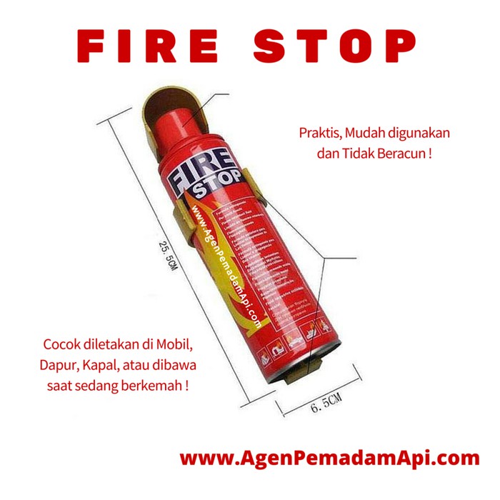 Jual Alat Pemadam Api Kebakaran Mobil PORTEBEL Fire Stop Firestop Car ...