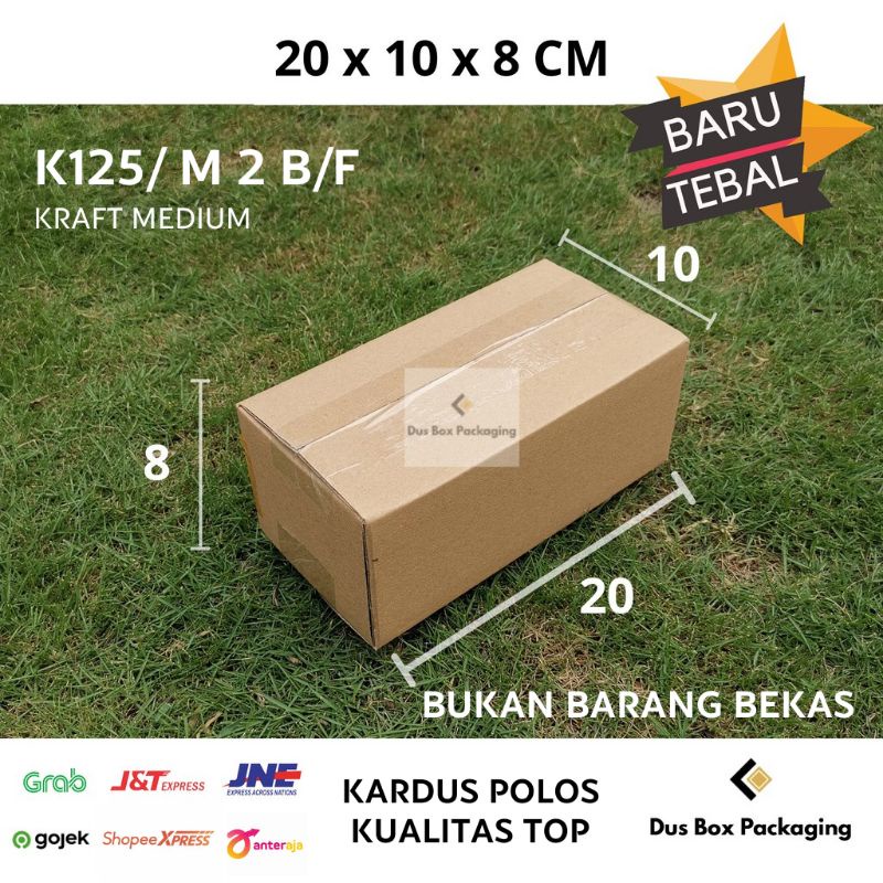 Jual Kardus box karton 20x10x8 cm kotak packing | Shopee Indonesia