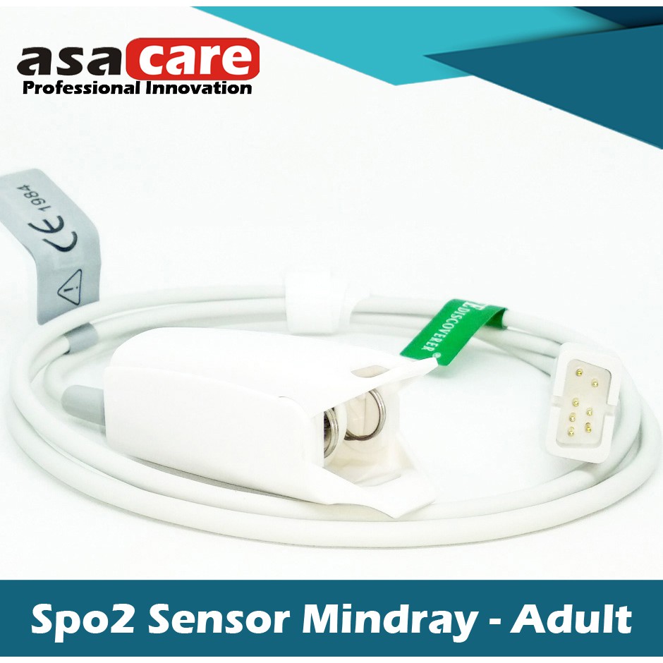 Jual Kabel Saturasi Spo2 Sensor patient monitor Mindray 7 pin | Shopee ...