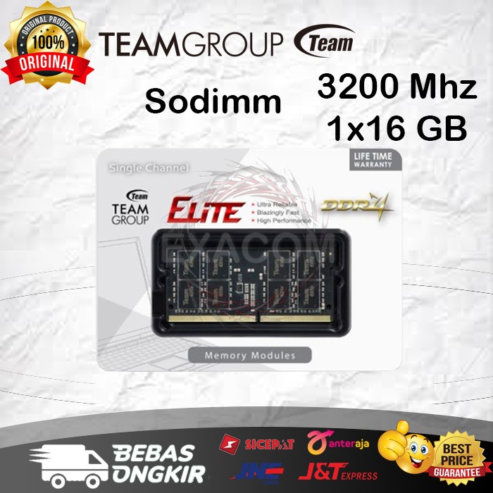 Jual Team Elite Sodimm 16GB 3200Mhz - Ram Laptop Notebook DDR4 | Shopee Indonesia