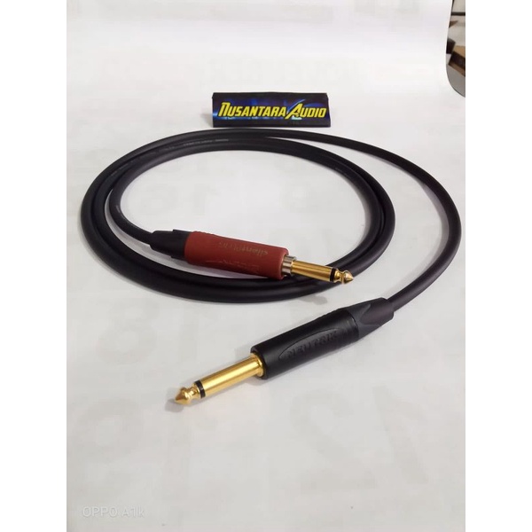 Jual kabel gitar 2 meter mogami gold silent plug neutrik | Shopee Indonesia