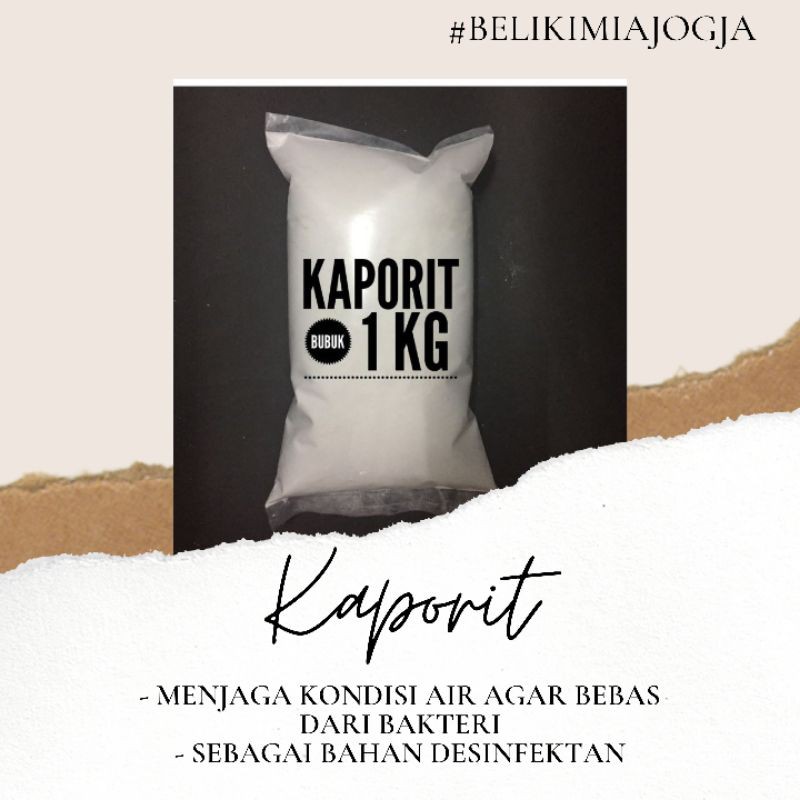 Jual Kaporit Powder / Kaporit Bubuk 60% (1Kg) | Shopee Indonesia