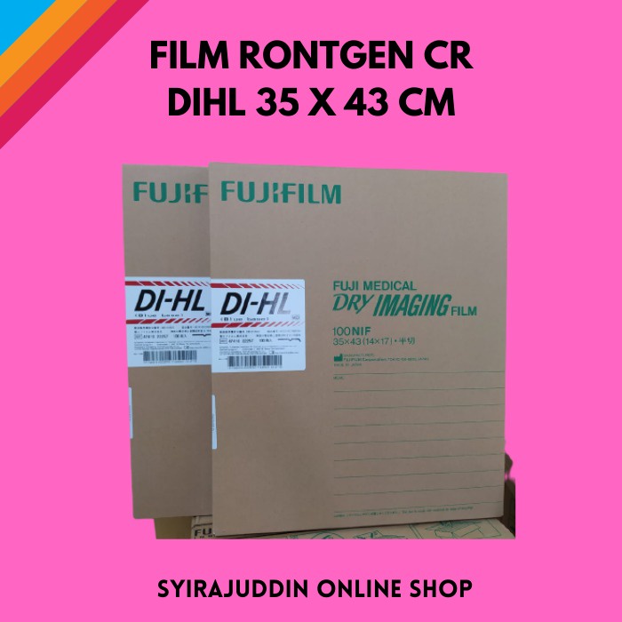 Jual FILM RONTGEN TIPE DIHL FUJIFILM UKURAN 35 X 43 CM | Shopee Indonesia