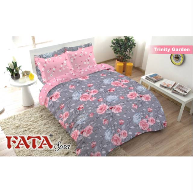 Jual FATA - Bed Cover Set / Bed Cover Minimalis Trinity Garden Ukuran ...