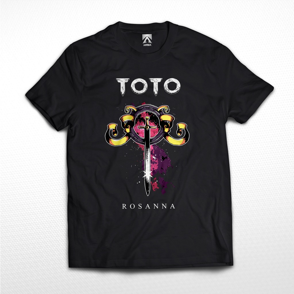 Jual KAOS BAND TOTO Rosanna / tshirt musik rock metal baju distro ...