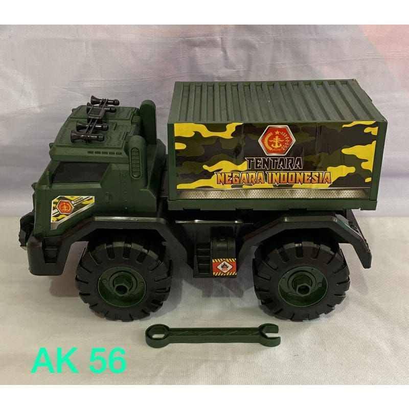 Jual AK 56 MAINAN TRUK BOX BESAR TNI KTG / MAINAN MOBIL TRUCK TNI BESAR ...