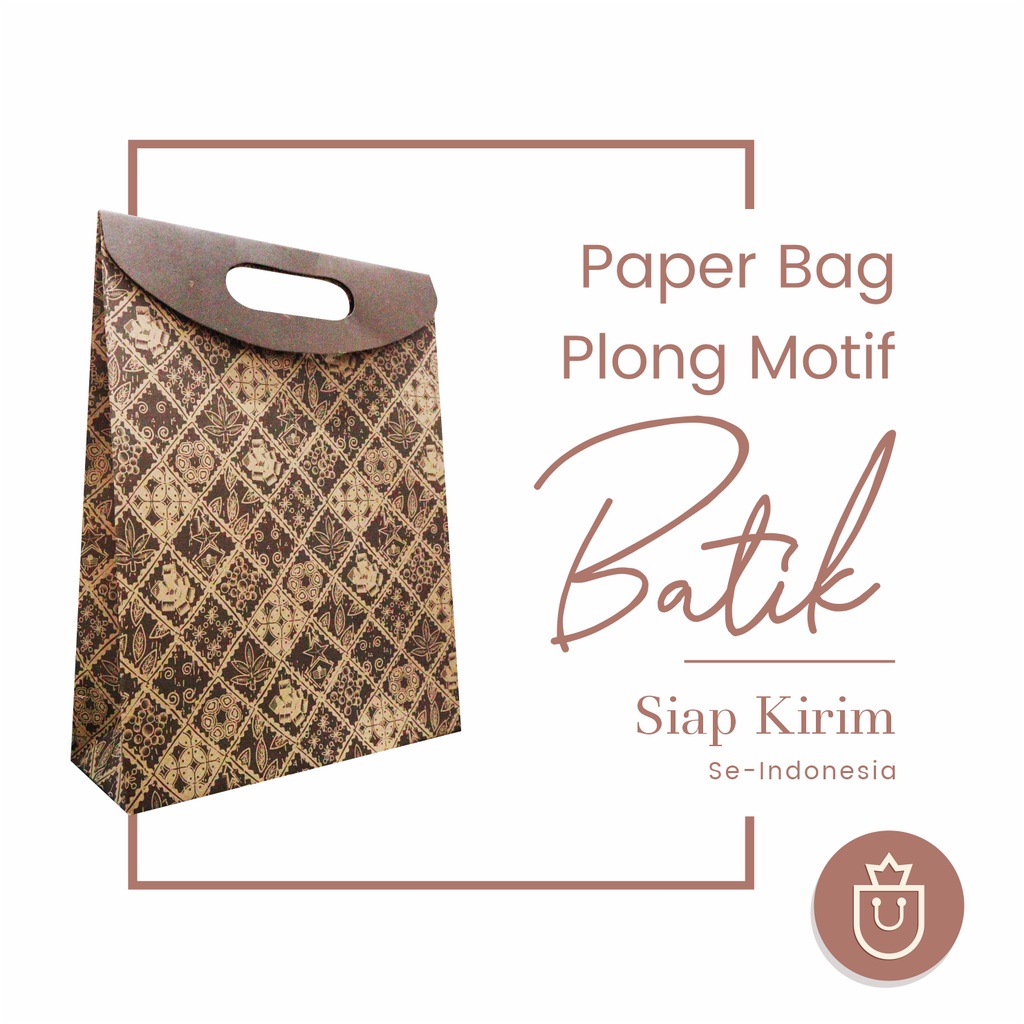 Jual Paper Bag (Tas Kertas) Batik | Handle Plong | Cocok Untuk Kemasan ...