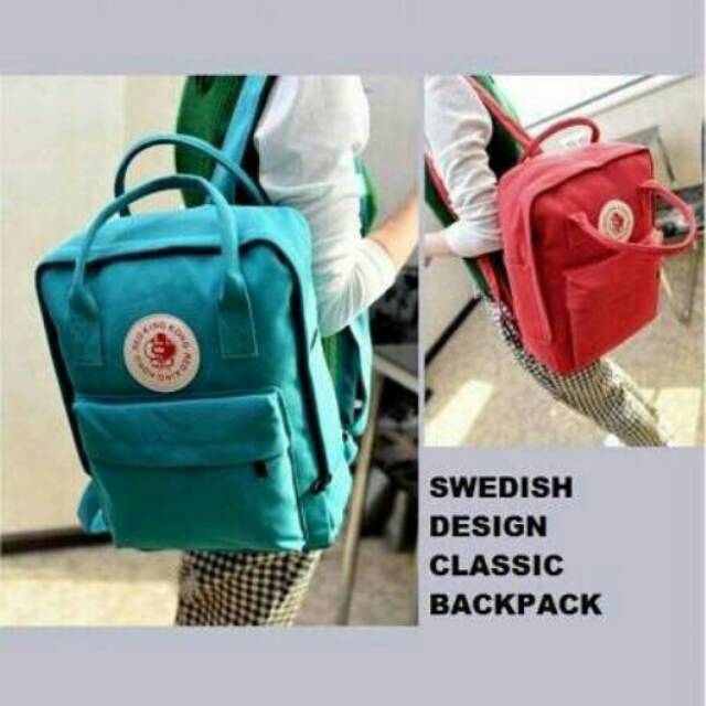 Jual Swedish backpack replika kanken | Shopee Indonesia