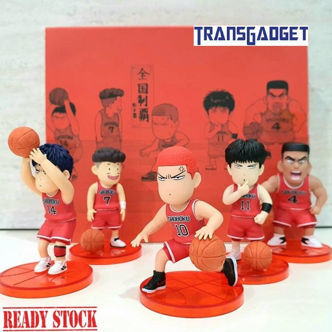 Jual DASIN MODEL SLAM DUNK - CHIBI SHOHOKU TEAM - MINI SLAMDUNK FIGURE ...