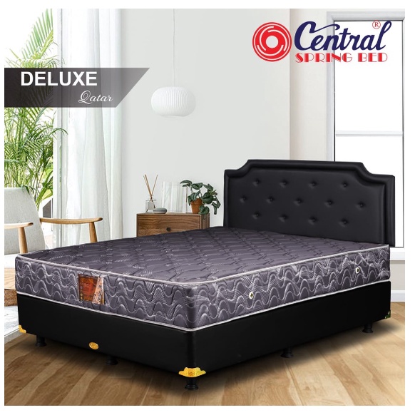 Jual SPRINGBED CENTRAL PLUSTOP DELUXE PLUS FULL SET DIVAN CENTRAL ...