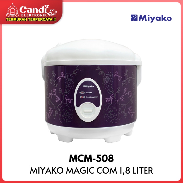 Jual MIYAKO Magic Com 1,8 Liter MCM-508 | Shopee Indonesia
