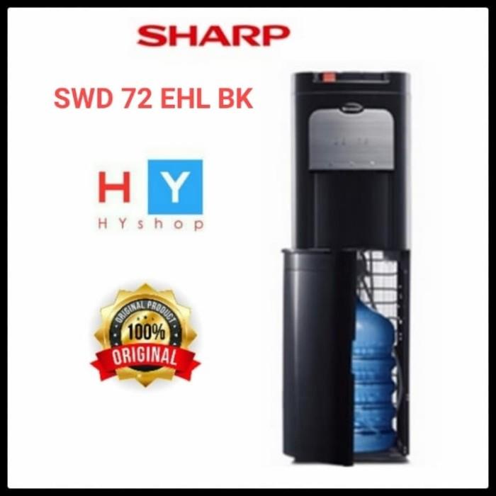Jual Juicerku Dispencer Sharp Galon Bawah Swd- 72Ehl-Bk | Shopee Indonesia