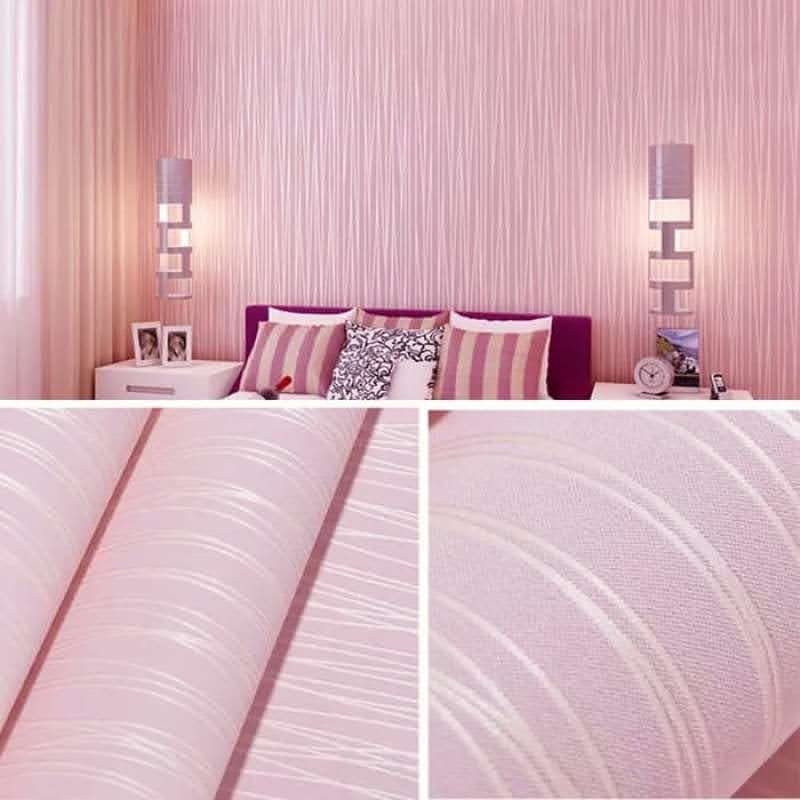 Jual WALLPAPER STIKER STICKER DINDING TEMBOK POLOS PINK vincess ...