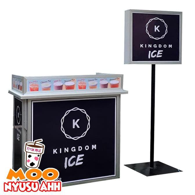 Jual Booth Portable MURAH Stiker Neon Box ukuran BESAR 100 X 60 X 80 CM ...