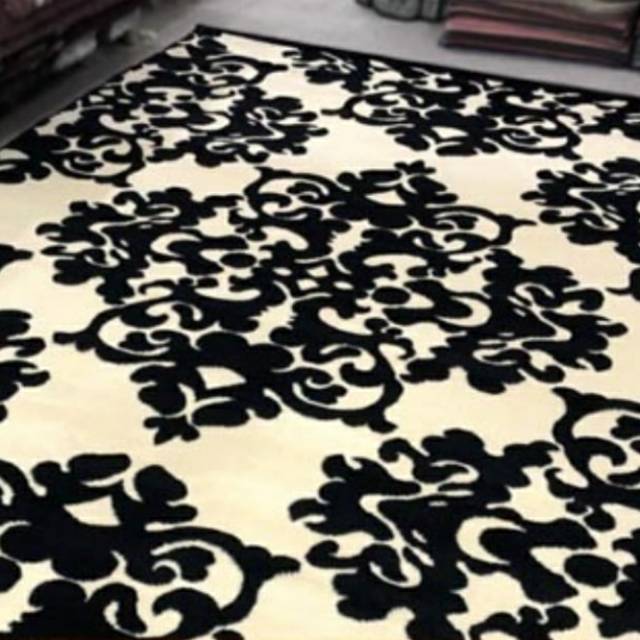 Jual karpet monokrom motif klasik | Shopee Indonesia