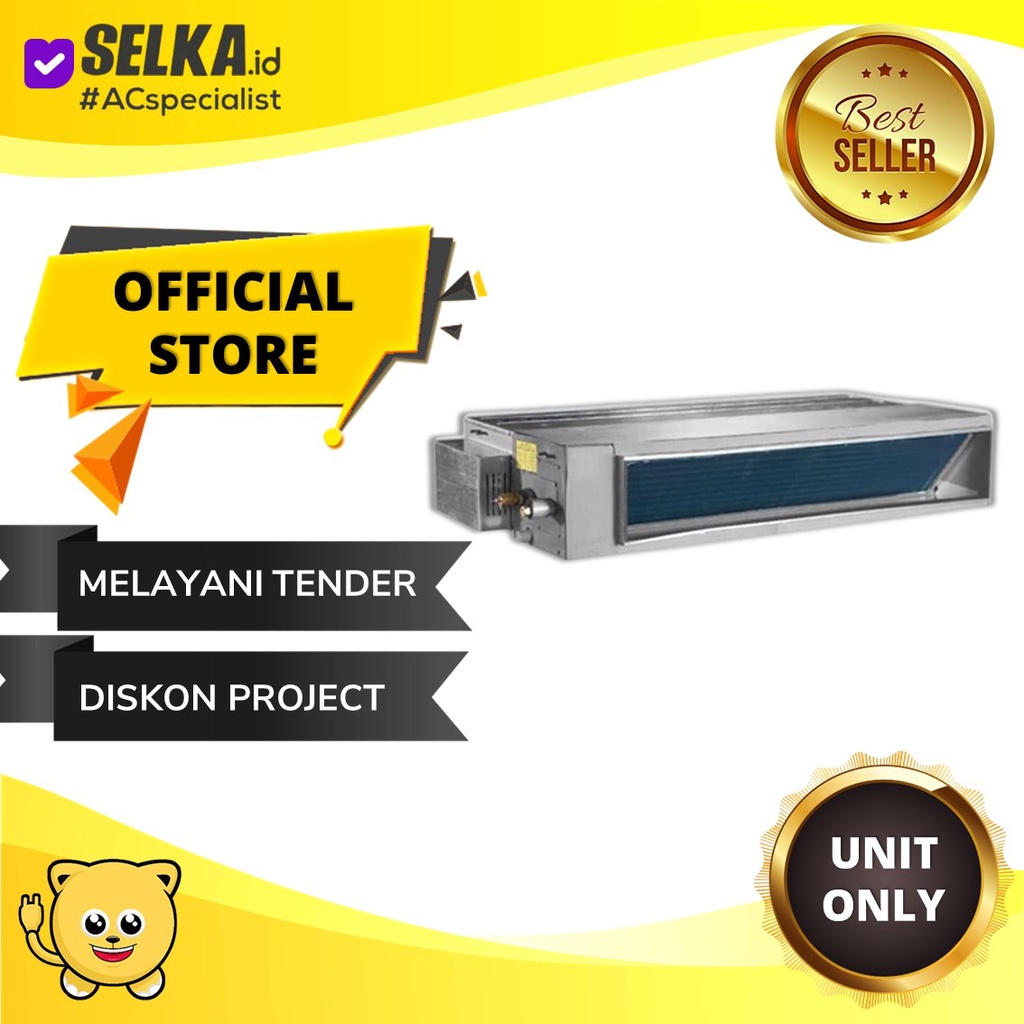 Jual Gree GU100PHS/A-K AC Split Duct Standard 4 PK 3 Phase | Shopee ...