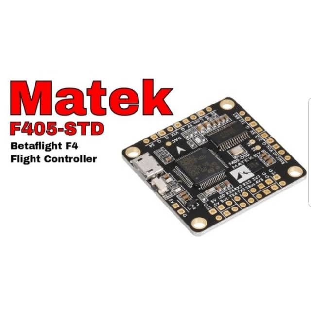 Jual Matek F405-STD STM32 F405 With OSD Flight Control Board Dshot Outp ...