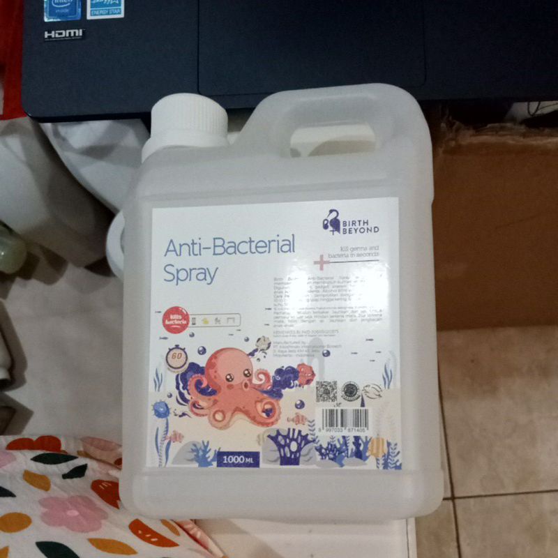 Jual ANTI BACTERial spray 3*1L birth beyond | Shopee Indonesia