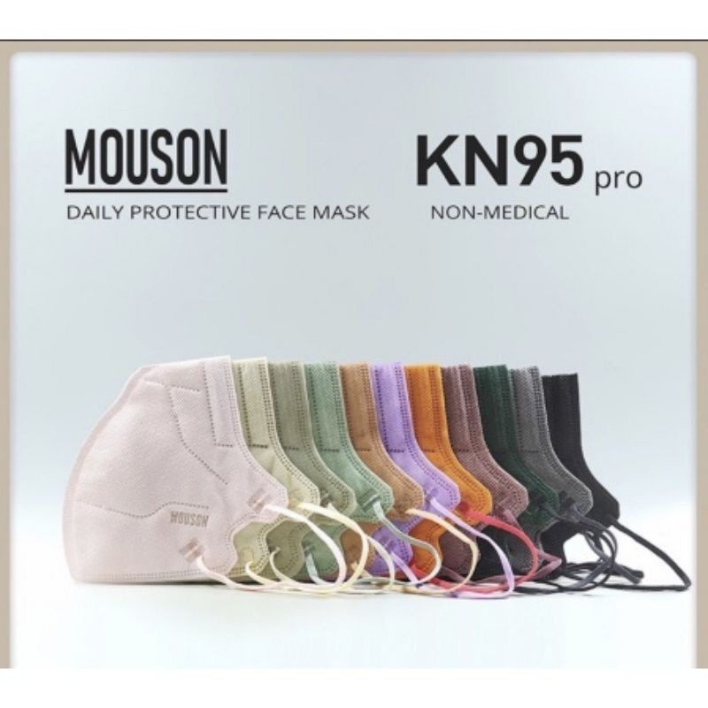 Jual MASKER KN95 MOUSON PRO MASKER MEDIS KN95 MOUSON PRO | Shopee Indonesia