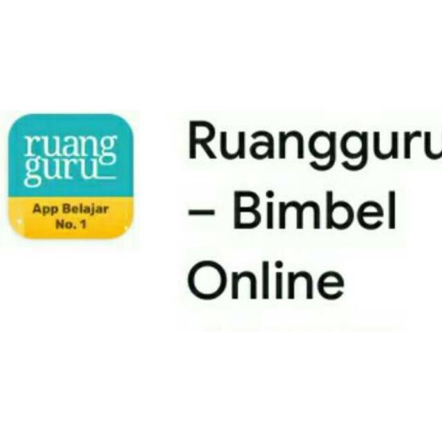 Jual Voucher Ruang Guru promo diskon murah | Shopee Indonesia