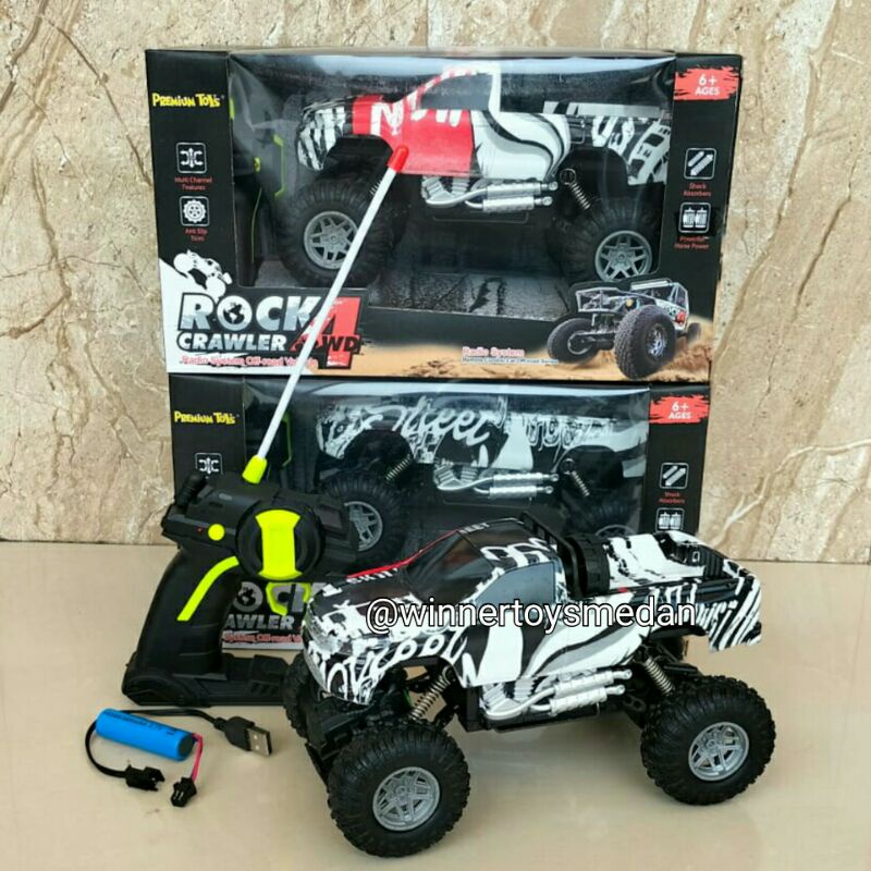 Jual Mainan Mobil R/C Rock Crawler Pr17400 / Mobil Remote control ...