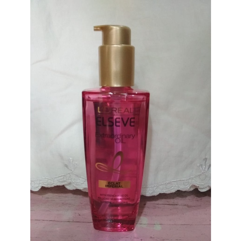Jual NEW!! Loreal Elseve Extraordinary Oil Hair Serum 100 ml, Pink ...