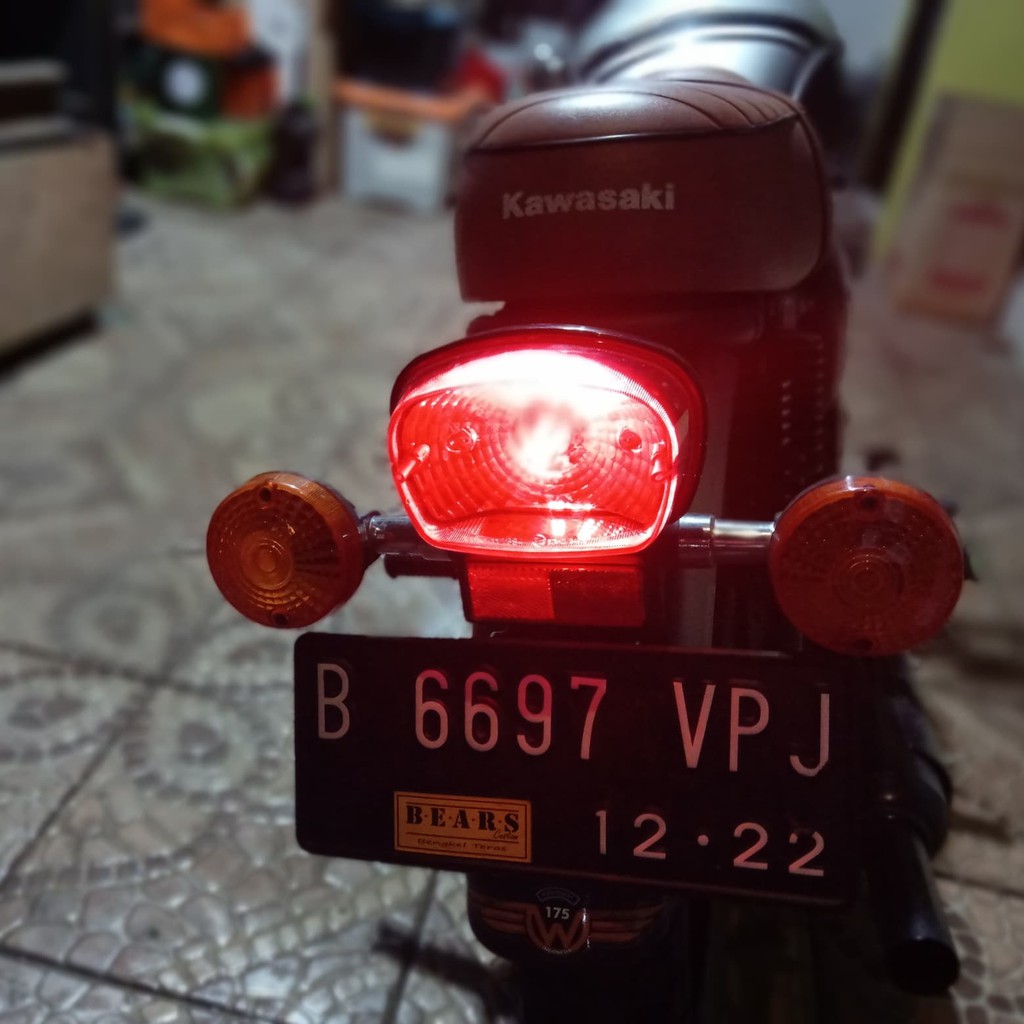 Jual Bohlam Lampu LED Kawasaki W175 atau Universal | Shopee Indonesia