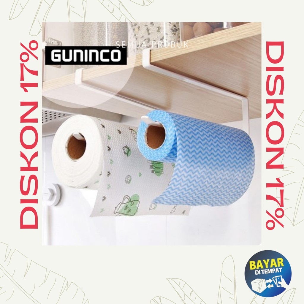 Jual Rak Gantungan Tisu Tempat Tissue Roll Holder Toilettris Rak ...