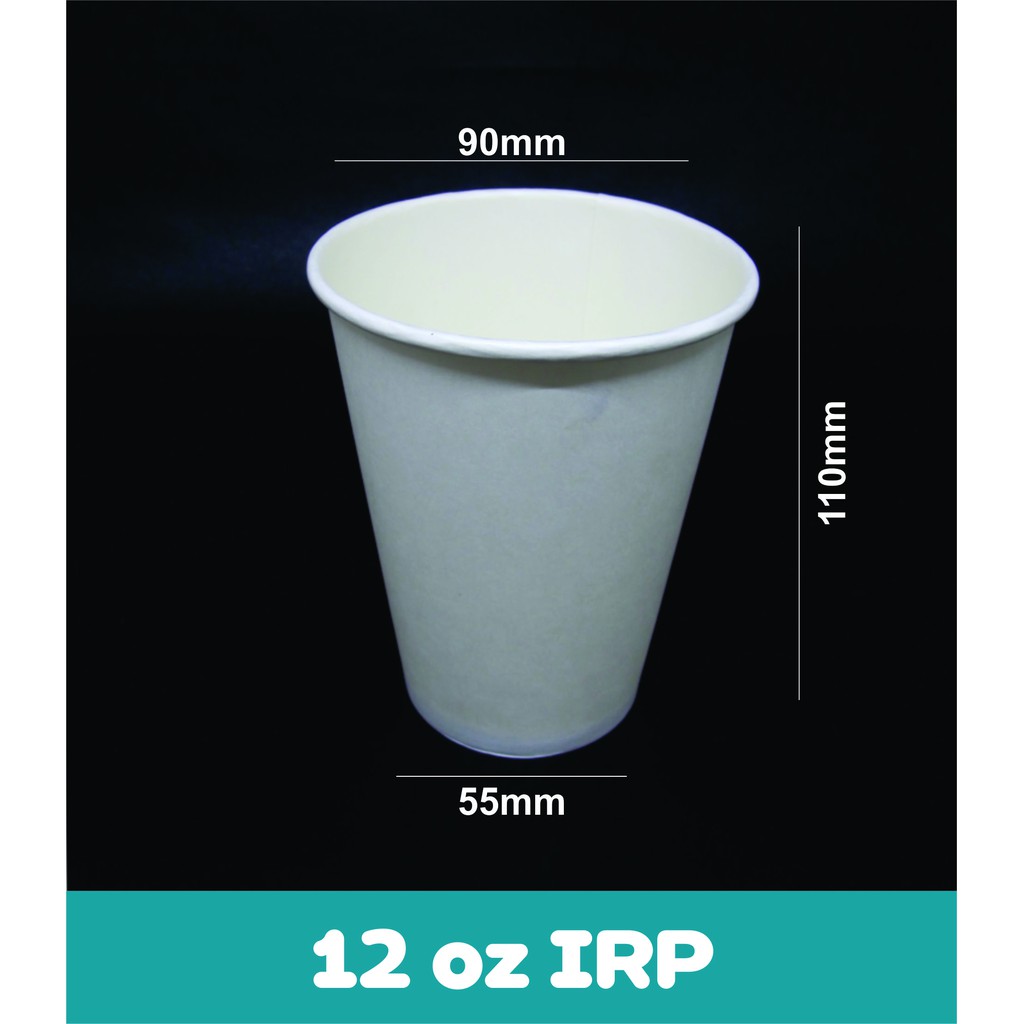 Jual HOT CUP 8, 9 dan 12 OZ ECO IRP (1 SLOP ISI 50 PCS) | Shopee Indonesia