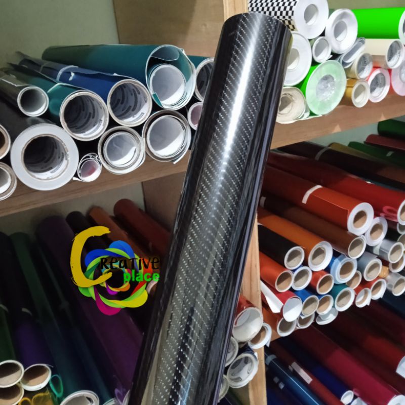 Jual STICKER SKOTLET CARBON 6D SUPER GLOSS | Shopee Indonesia