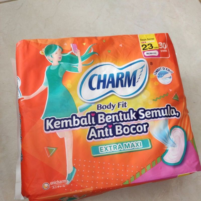 Jual Softex Charm no sayap isi 30 | Shopee Indonesia