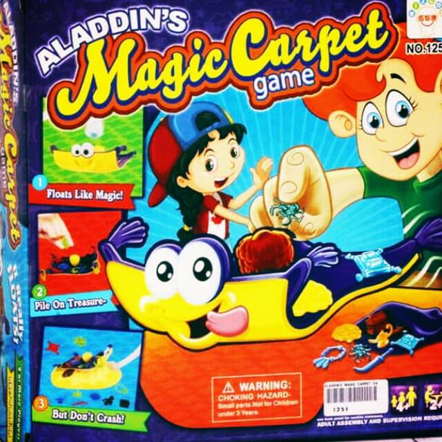 Jual ALADDIN'S MAGIC CARPET GAME/ Mainan Edukasi Anak Lucu | Shopee ...