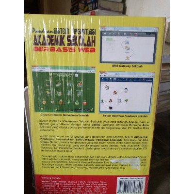 Jual panduan sistem informasi akademik sekolah berbasis web by ansari ...